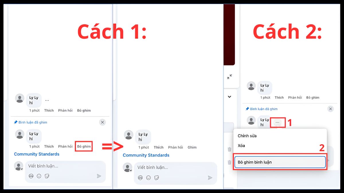 Cách ghim bình luận trên Facebook đơn giản và nhanh chóng